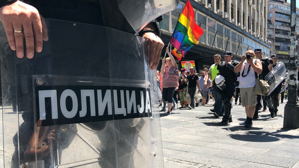 Peta parada „Ponos Srbije“ u fotografijama - BBC News na srpskom ...