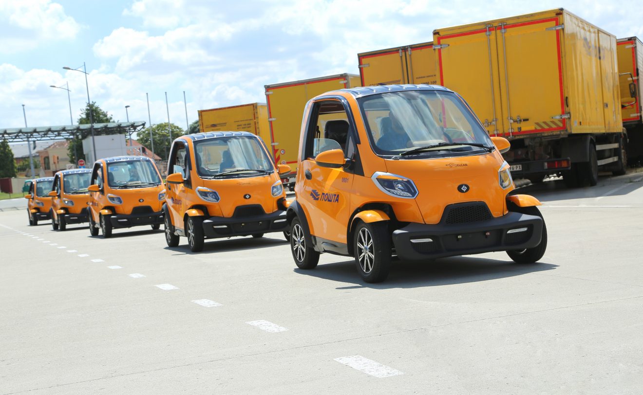 „Pošta Srbije” dobija pet dostavnih vozila na električni pogon ...