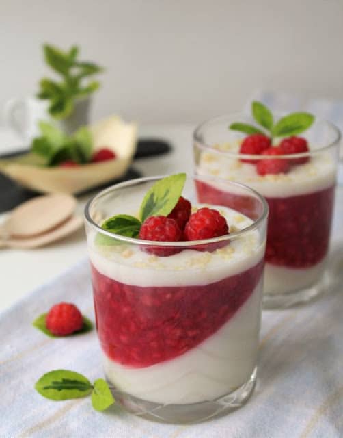Recept nedelje: Panakota (Panna cotta) sa malinama - Život - Dnevni ...
