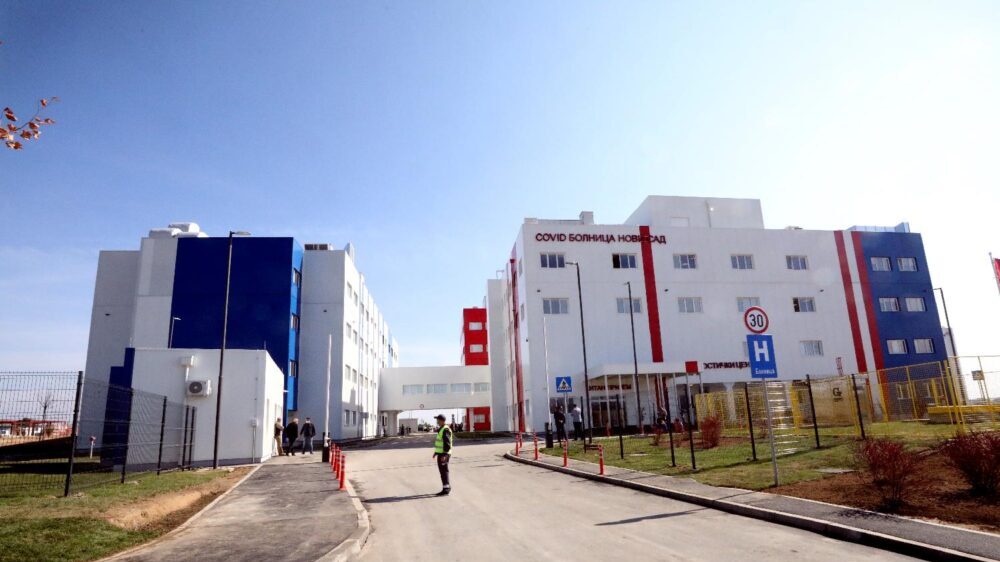 Otvorena nova kovid bolnica u Novom Sadu - Društvo - Dnevni list Danas