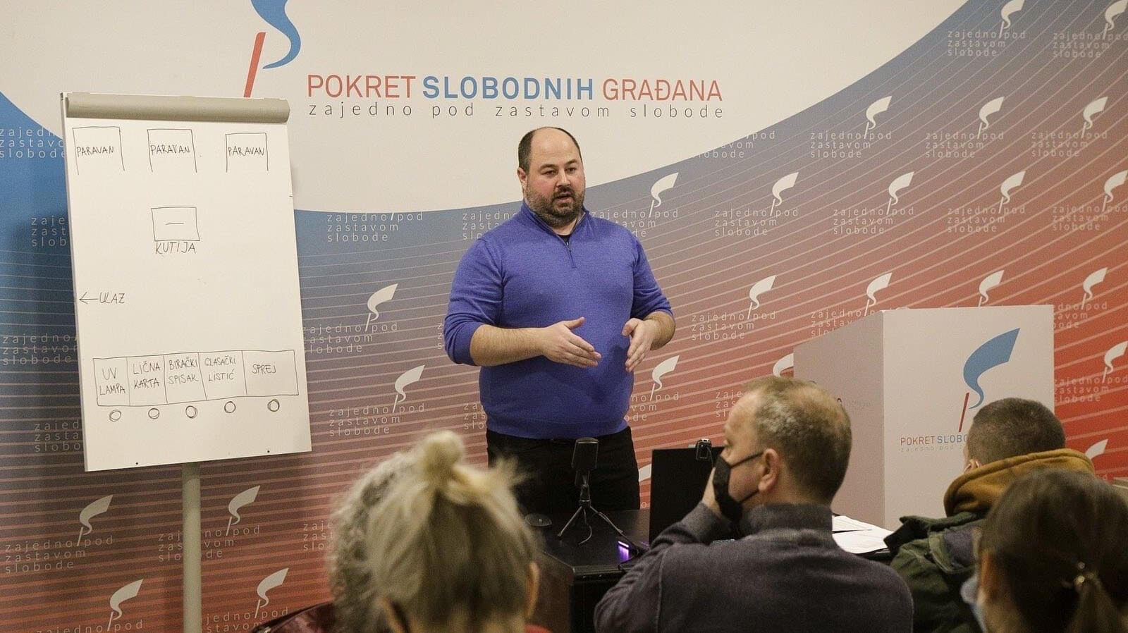 Radovanović: Krađa glasova prestaje kada se kontrolor opozicije pojavi ...