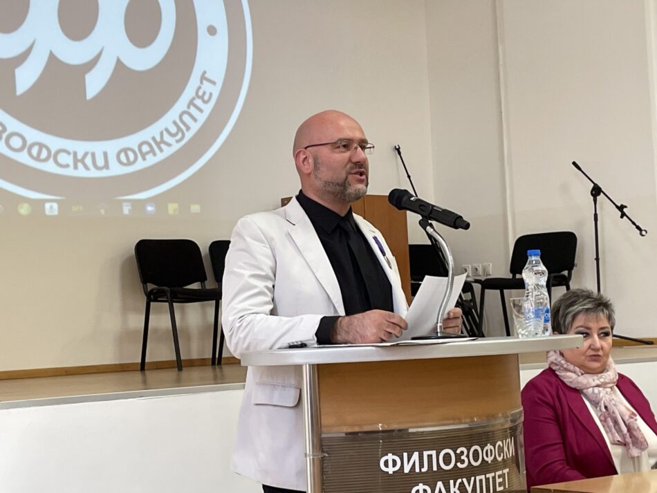 Ivan Jovanović, profesor Filozofskog fakulteta u Nišu, odlikovan ...