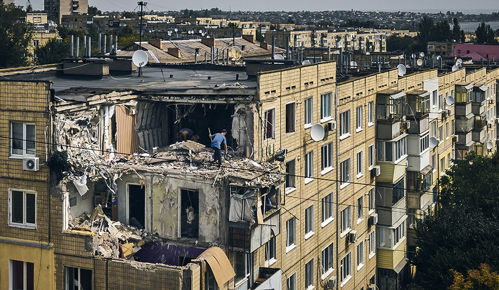 Rusija je sinoć granatirala Nikopolj - Svet - Dnevni list Danas