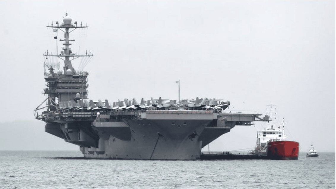 Zastrašivanje Severne Koreje: Američki nosač aviona stigao u Južnu ...