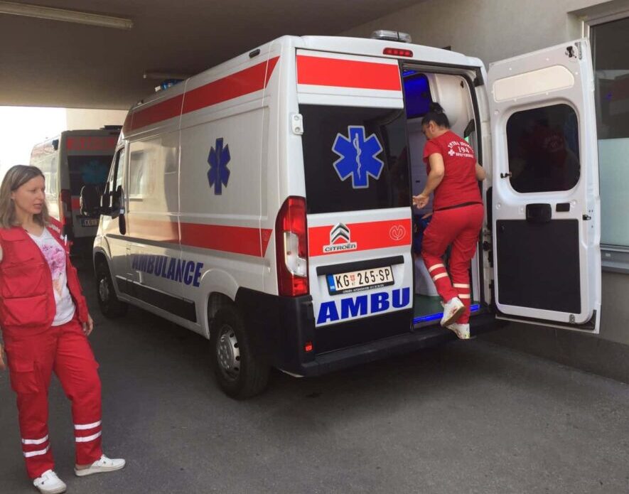 Hitna pomoć u Kragujevcu obavila juče čak 224 pregleda, terena i ...