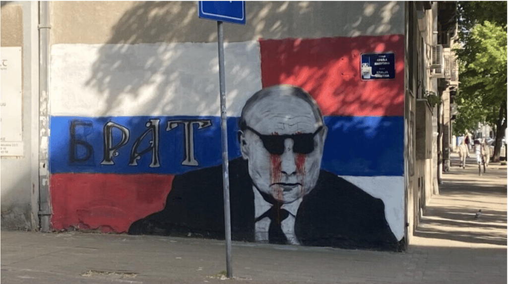 "Simbol okupacije": Kroz šta je sve prošao mural Vladimira Putina u ...