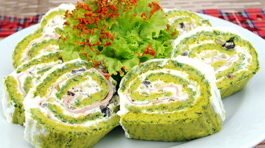 Zeleni rolat sa šunkom i sirom (recept) - Recepti - Dnevni list Danas