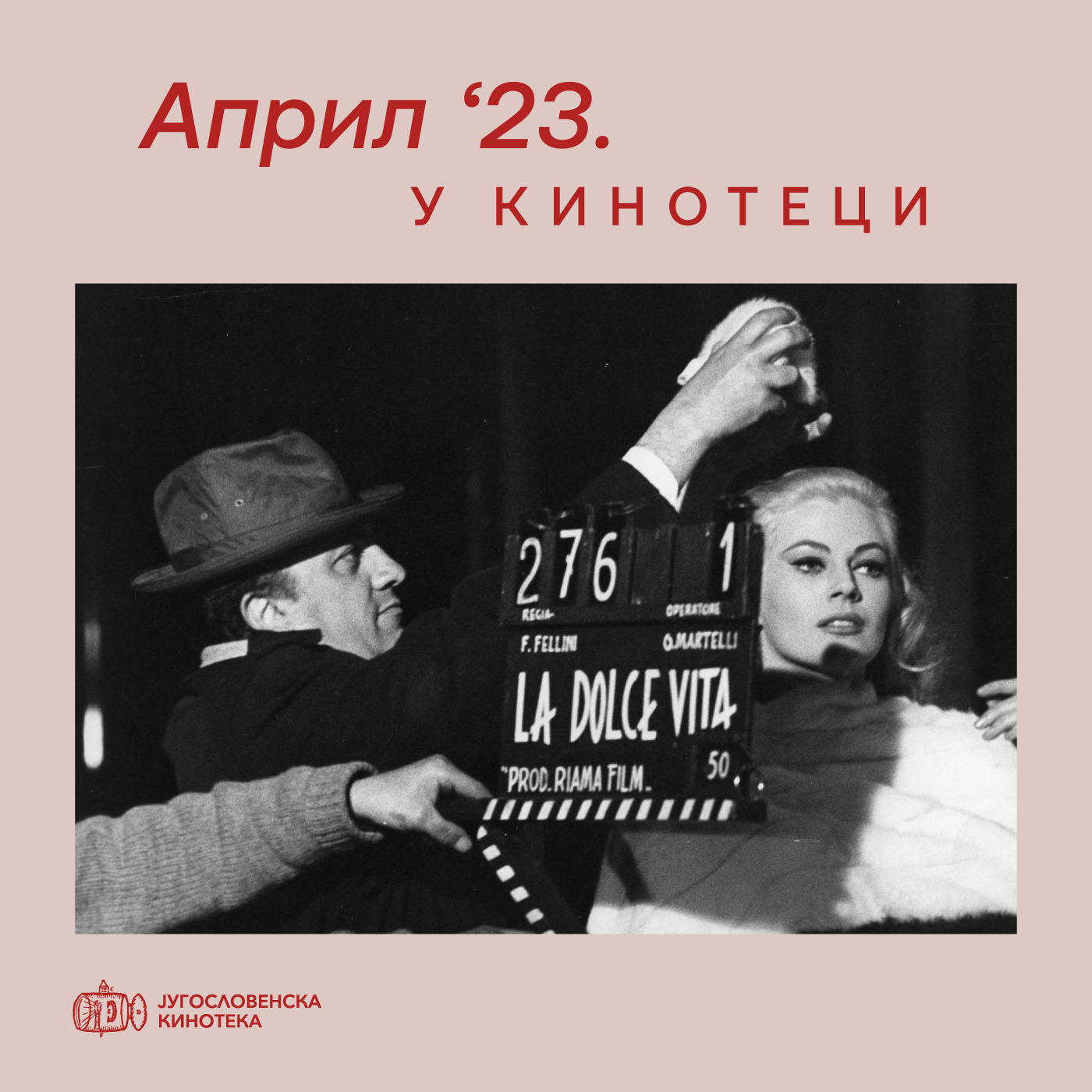 Jugoslovenska kinoteka : U aprilu filmovi Rakel Velč, Felinija i ...