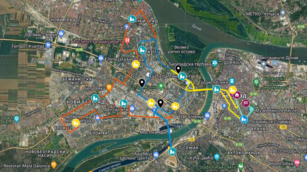 Počeo 36. Beogradski maraton: Kuda će se kretati trase? - Beograd ...