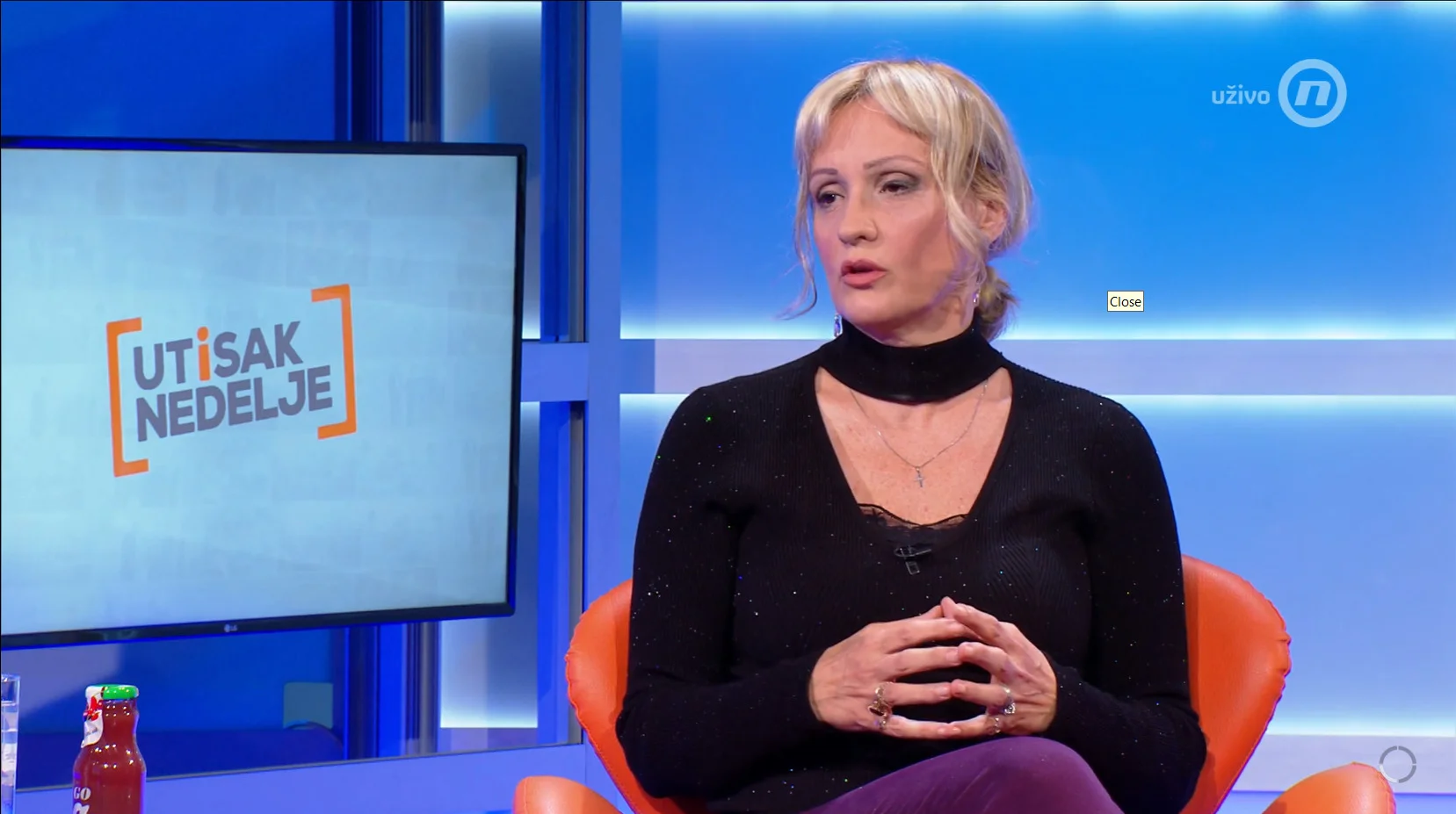 Stanislava Pak u "Utisku nedelje": Vučićeve izjave šire samo tenzije i ...