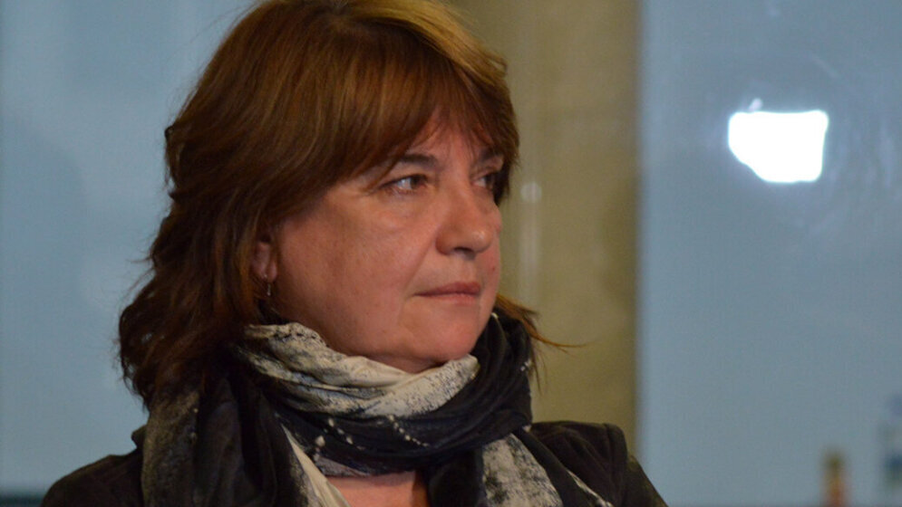 Dragana Varagić, rediteljka komada R.U.R. u Narodnom pozorištu Užice ...