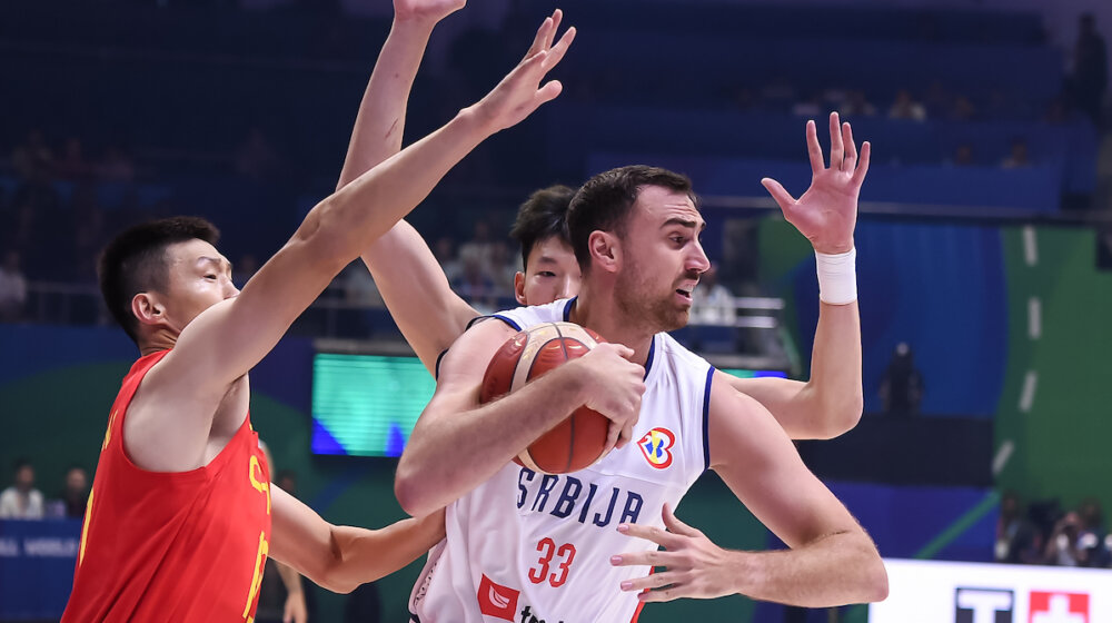 (VIDEO) Nikola Milutinov posle trijumfa Srbije nad Kinom: Velika energija, moramo tako da ...