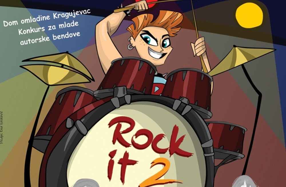 Festival mladih autorskih bendova ROCK IT #2 na Đačkom trgu u Kragujevcu - Scena - Dnevni list Danas