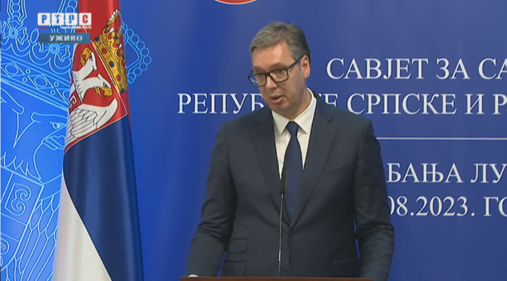 Vučić u Banjaluci: Srbija će se odnositi prema sankcijama SAD kao da ne postoje - Region ...