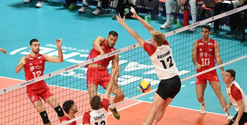 Odbojkaši Srbije pobedili Nemačku u poslednjem duelu grupne faze ...