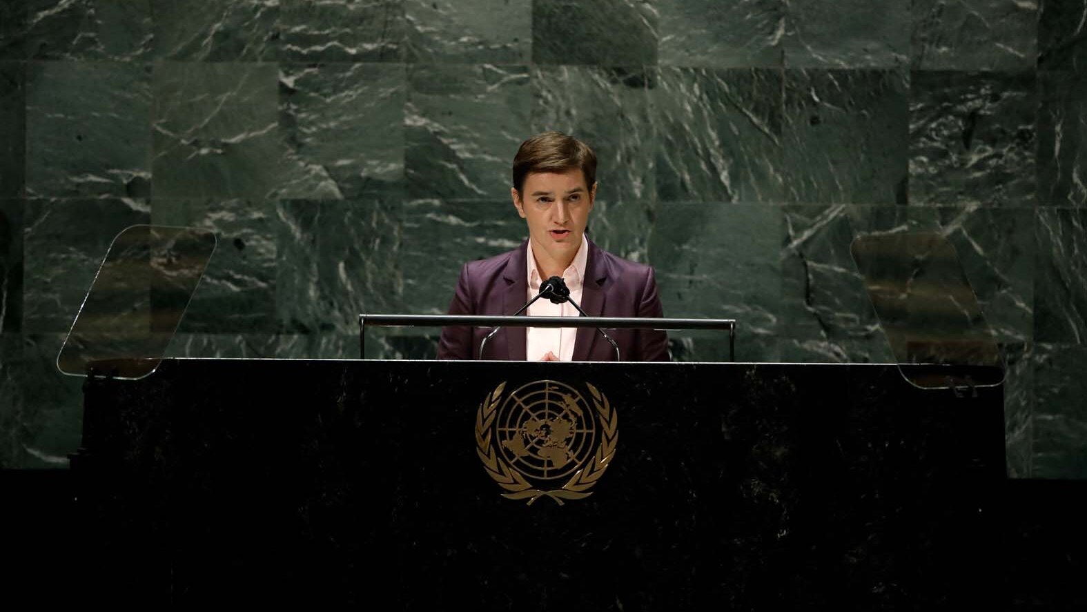 Brnabić pred SB UN: Srbima koji žive na Kosovu šalje se najbrutalnija ...