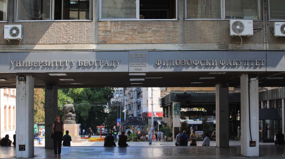 Filozofski fakultet u Beogradu podržao kolege u Novom Sadu - Društvo - Dnevni list Danas