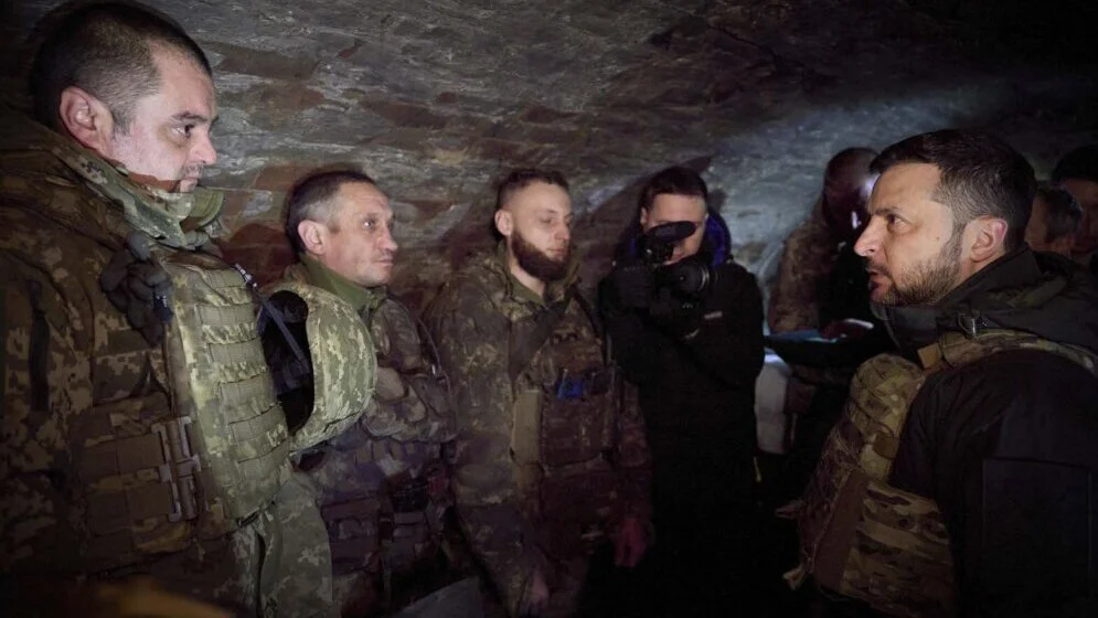 Zelenski na frontu u Harkovskoj oblasti - Svet - Dnevni list Danas