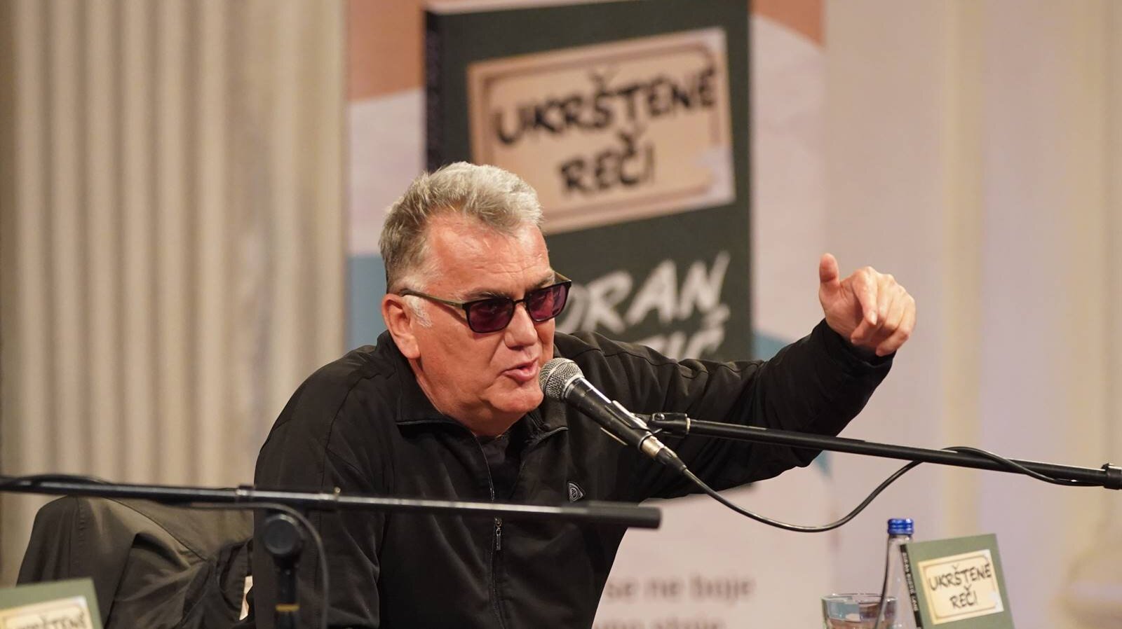 Zoran Kostić Cane predstavio zbirku pesama "Ukrštene reči": Sloboda je ...