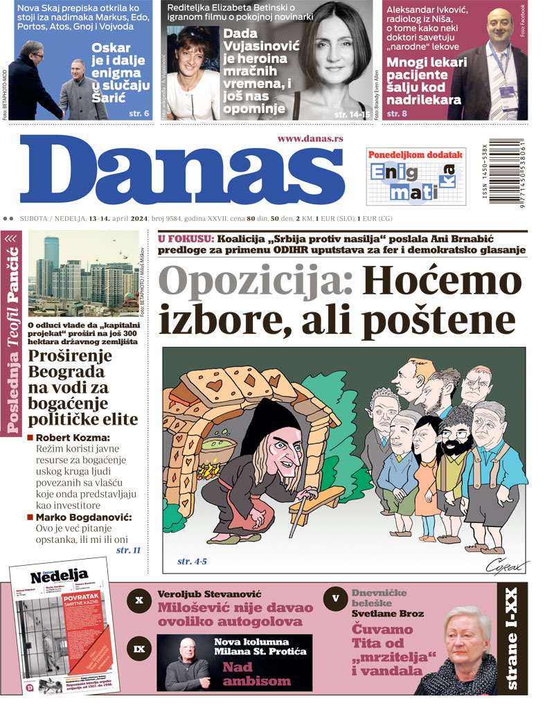 Naslovna - Dnevni list Danas
