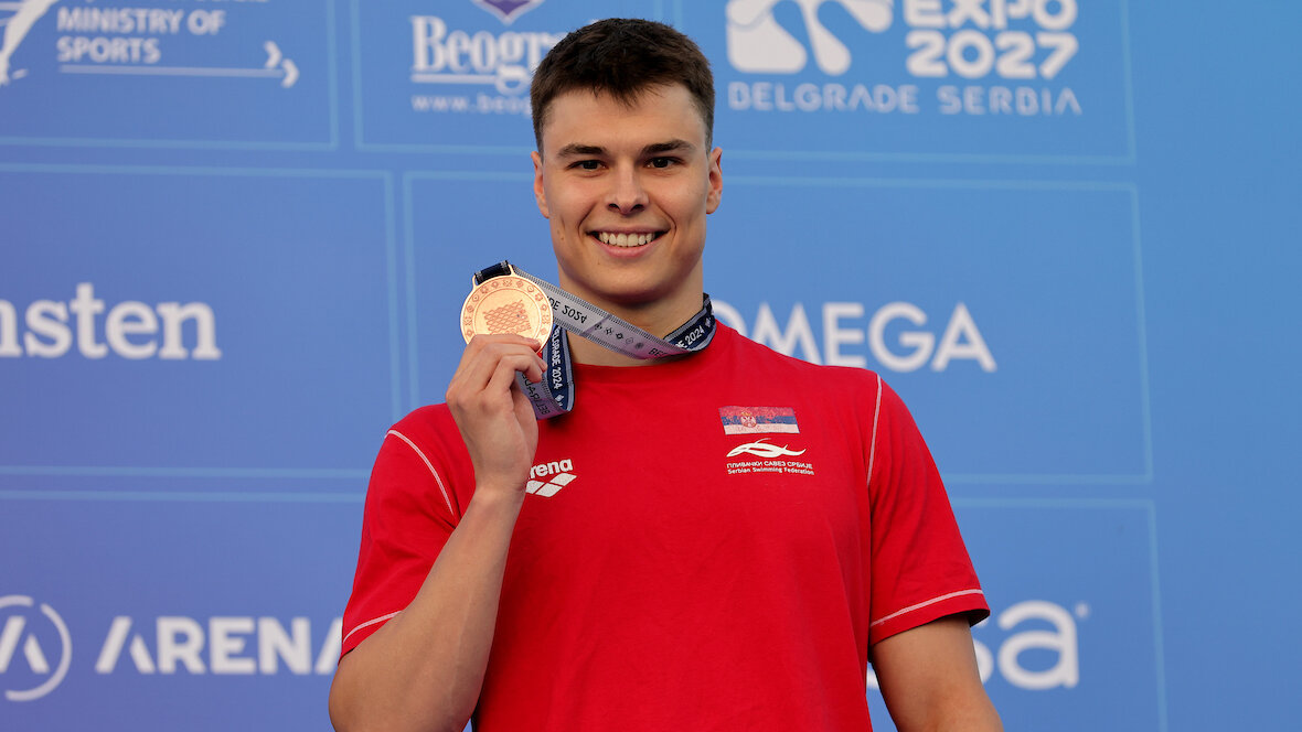 Andrej Barna osvojio bronzanu medalju na Evropskom prvenstvu u plivanju ...