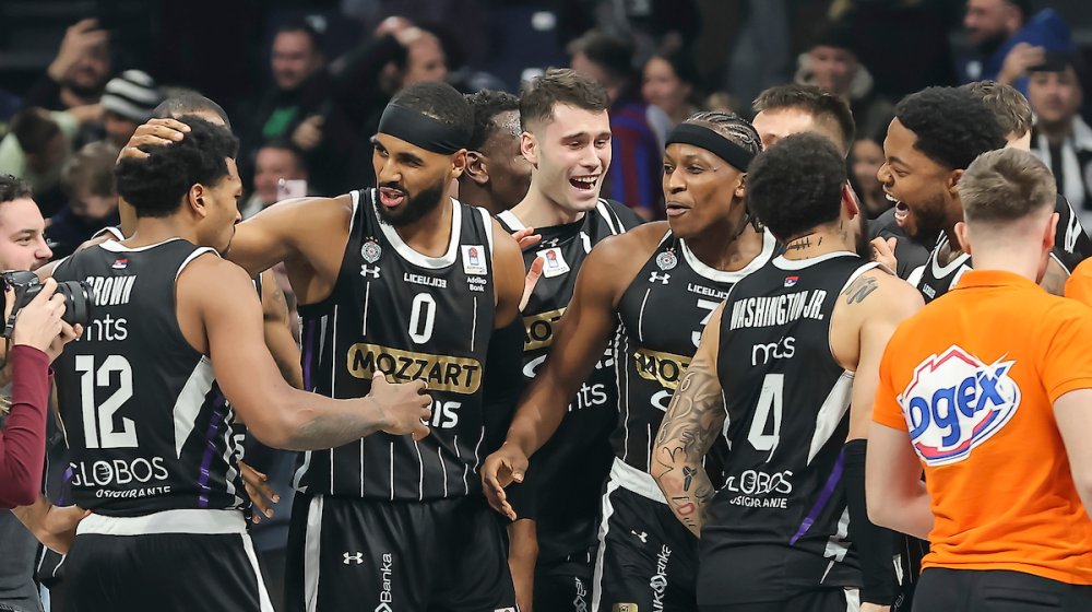 ABA liga: Laka pobeda Partizana protiv Borca u Čačku - Naslovi.net