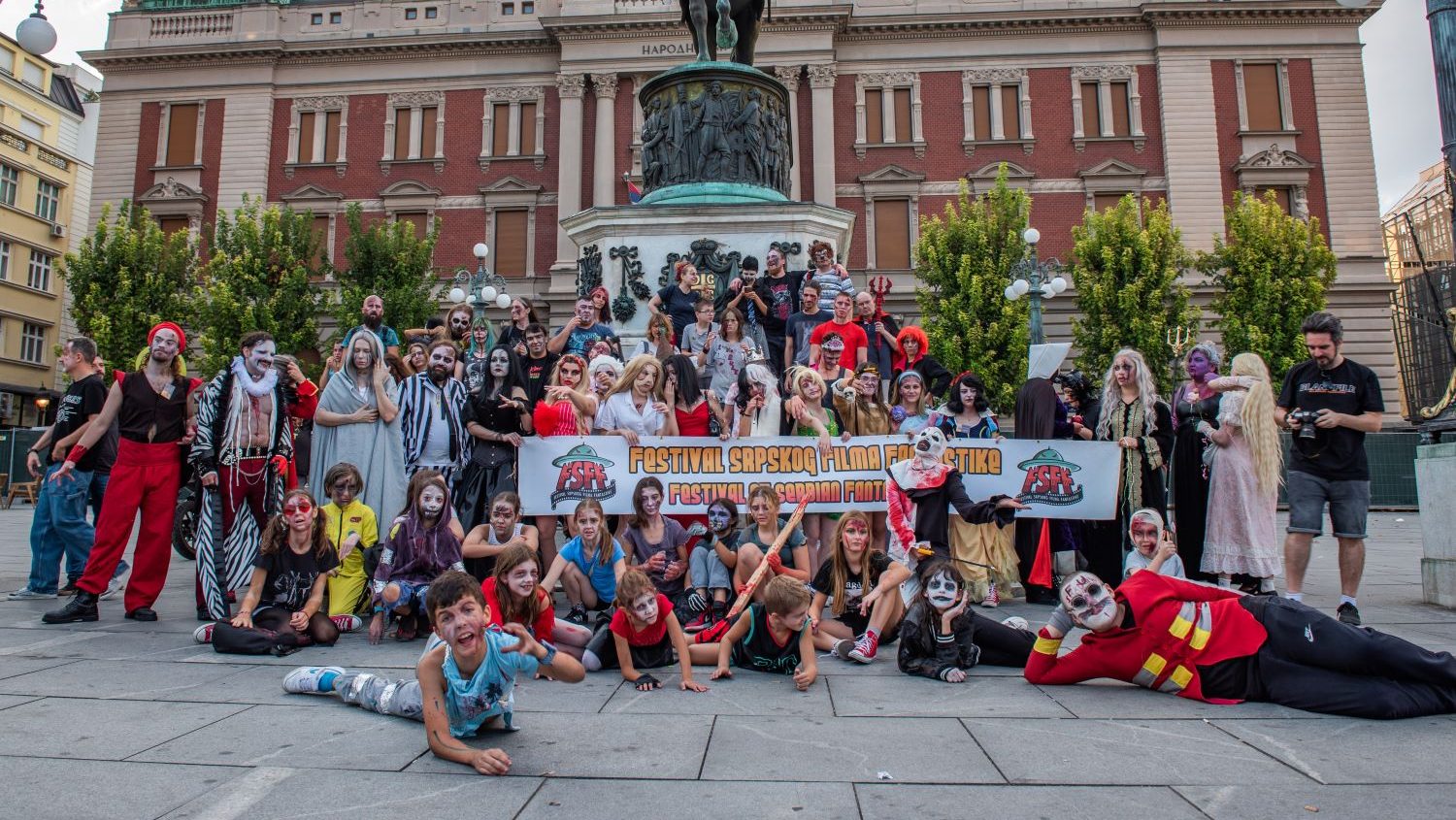 12. Zombie Walk u okviru 19. Festivala srpskog filma fantastike ...